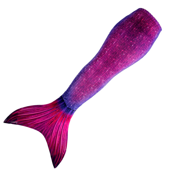 Realistic mermaid tails in pink and purple scale design swimmable | Sun ...