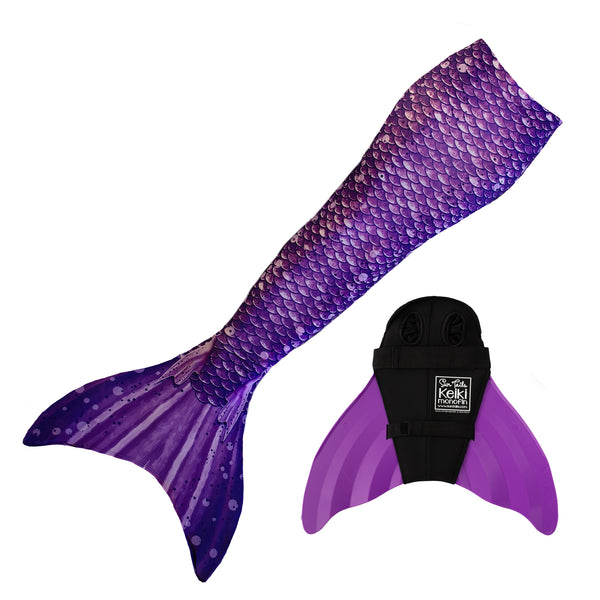 Paradise Purple Mermaid Tail and Monofin Set | Sun Tail Mermaid