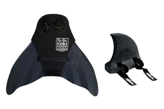 Shark fin and monofin bundle to swim in | Sun Tail Mermaid