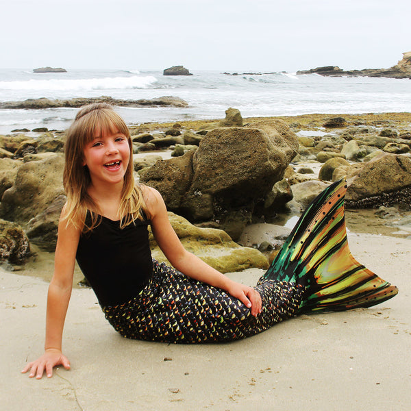 Realistic mermaid tails in Sea Monster scale design swimmable | Sun ...